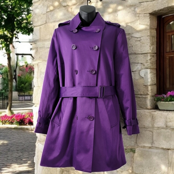 Joan Rivers | Jackets & Coats | Joan Rivers Womans Size M Trench Coat ...